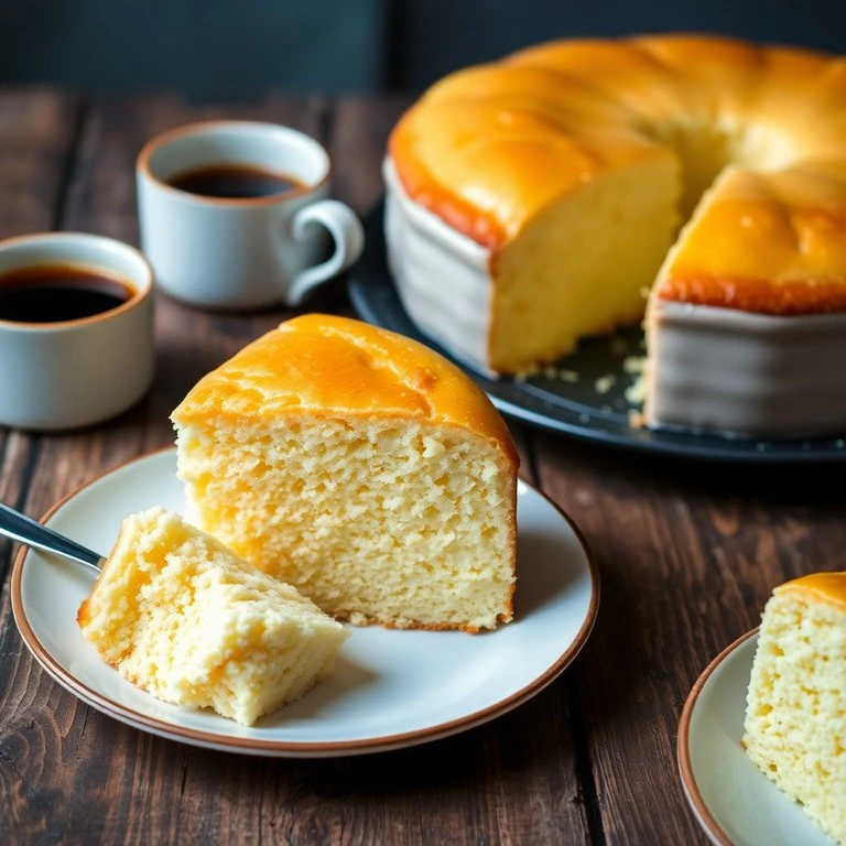 Bolo de Leite com Margarina e Maizena - Mr. Cook