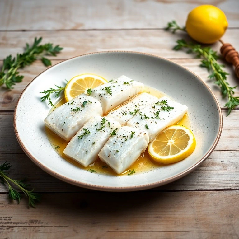 Filet de Poisson au Citron et Herbes Fraîches - Mr. Cook