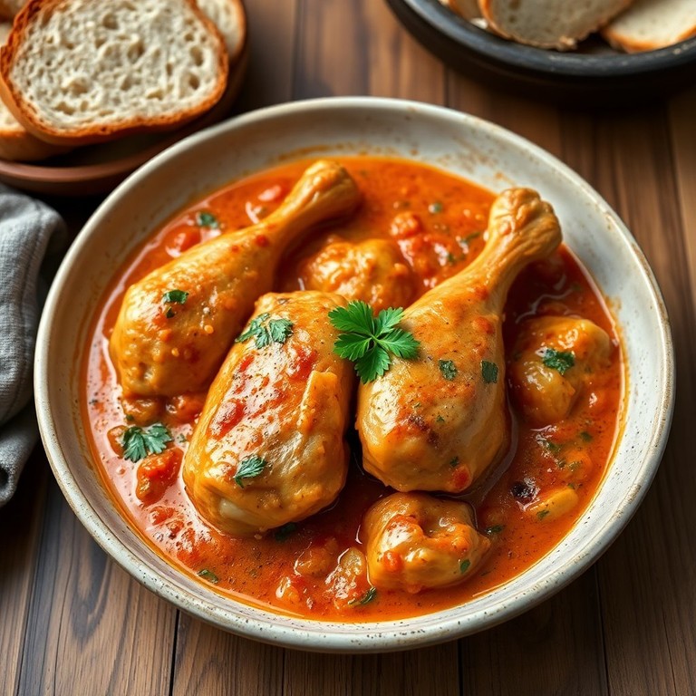 Pilon de Poulet à la Tomate et Crème Épicée - Mr. Cook