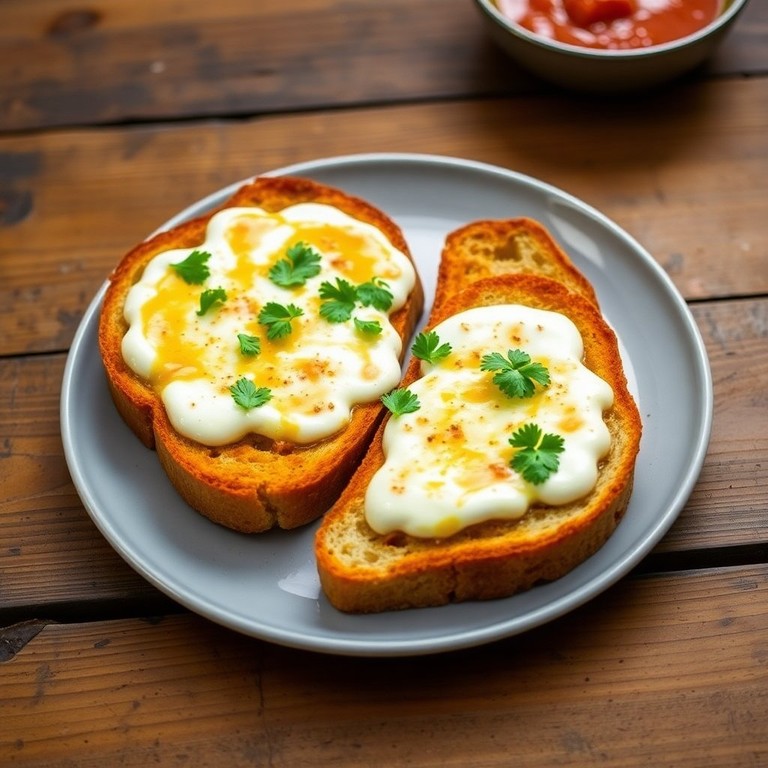 Cheesy Masala Toast Delight - Mr. Cook