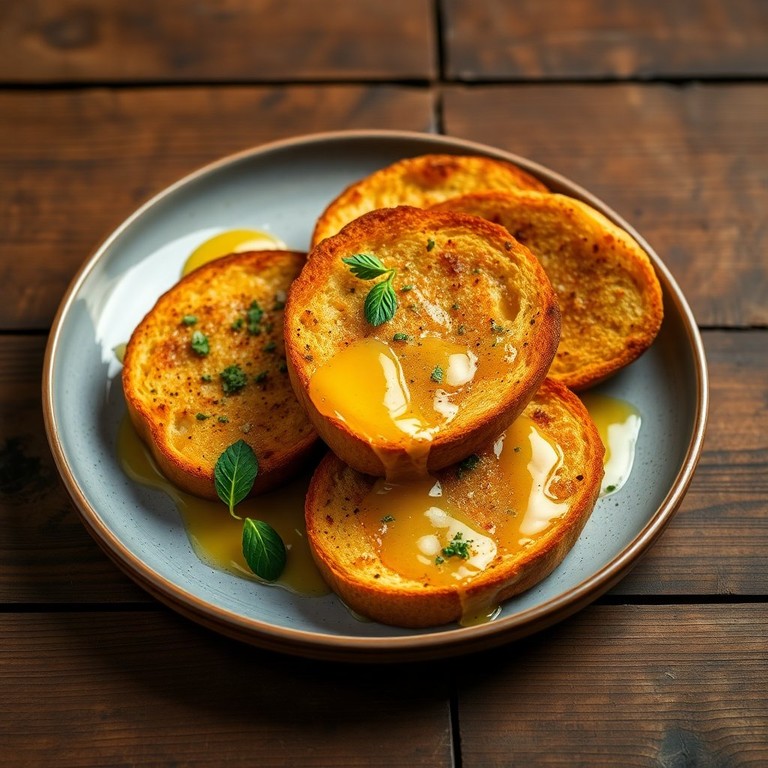 Golden Ghee Toasts - Mr. Cook