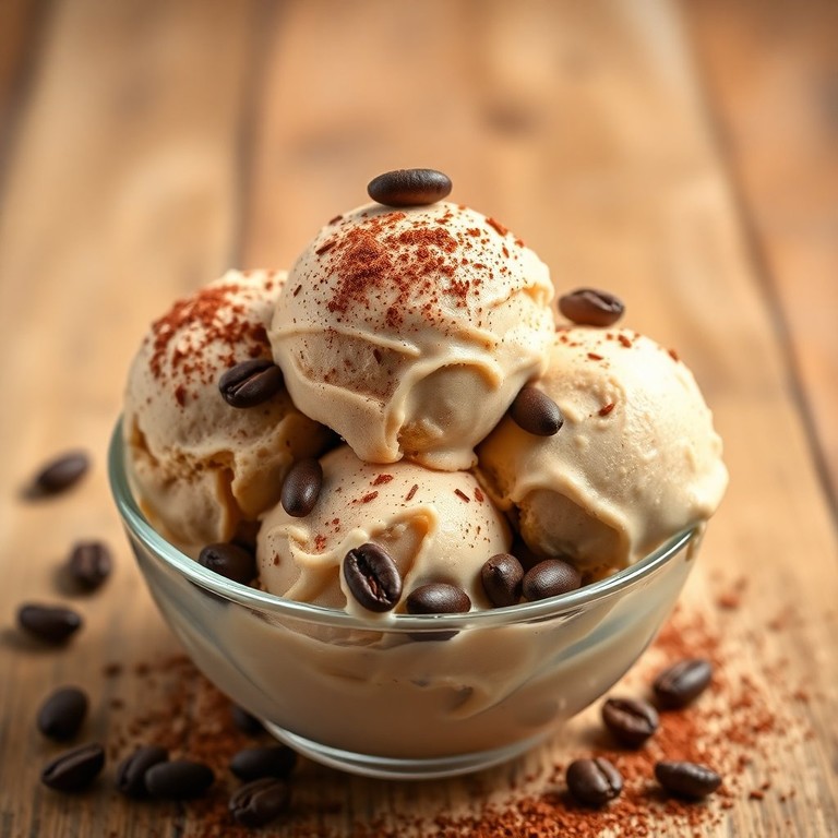 Douceur Caféinée : Crème Glacée au Café - Mr. Cook