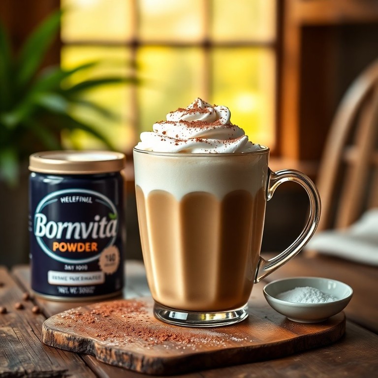Velvety Bornvita Coffee Latte - Mr. Cook