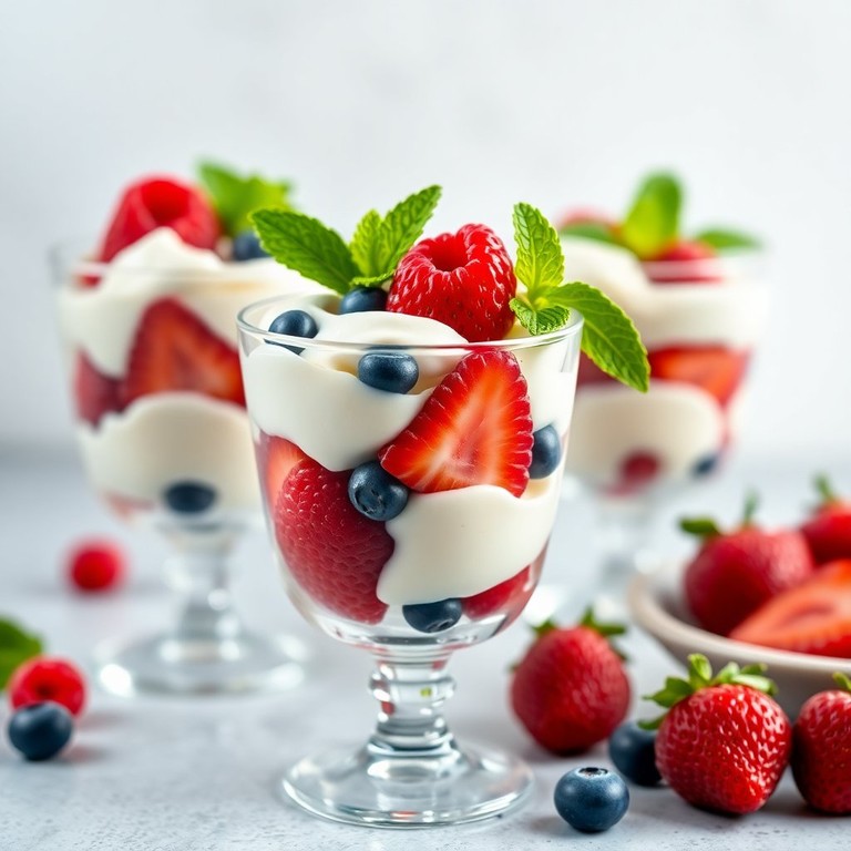 Mousse de Mascarpone aux Fruits Rouges - Mr. Cook