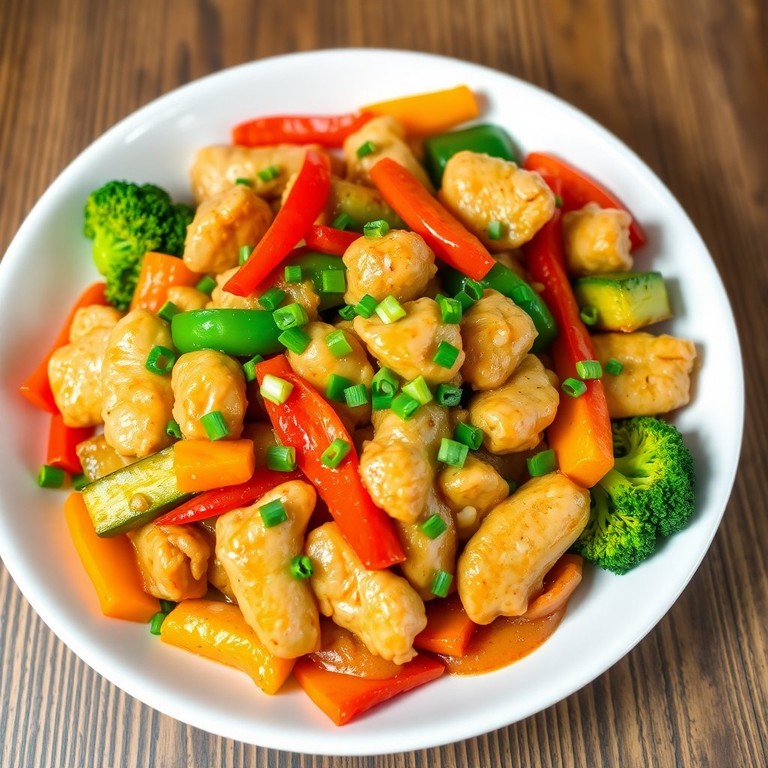 Pollo Salteado con Verduras Coloridas - Mr. Cook