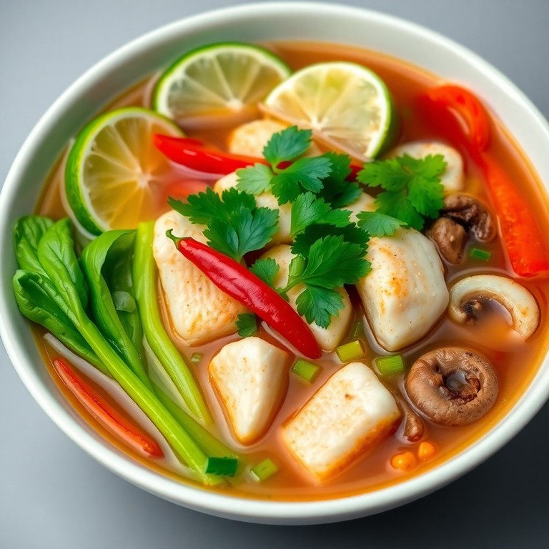 Spicy Ginger Whitefish Soup - Mr. Cook