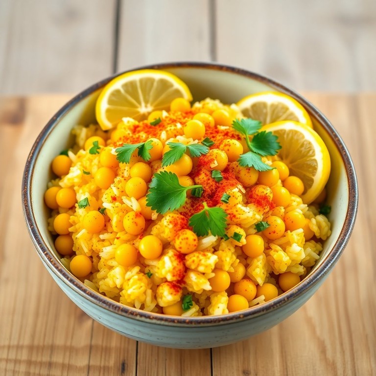 Spiced Chickpea Rice Bowl with Aromatic Flavors - Mr. Cook