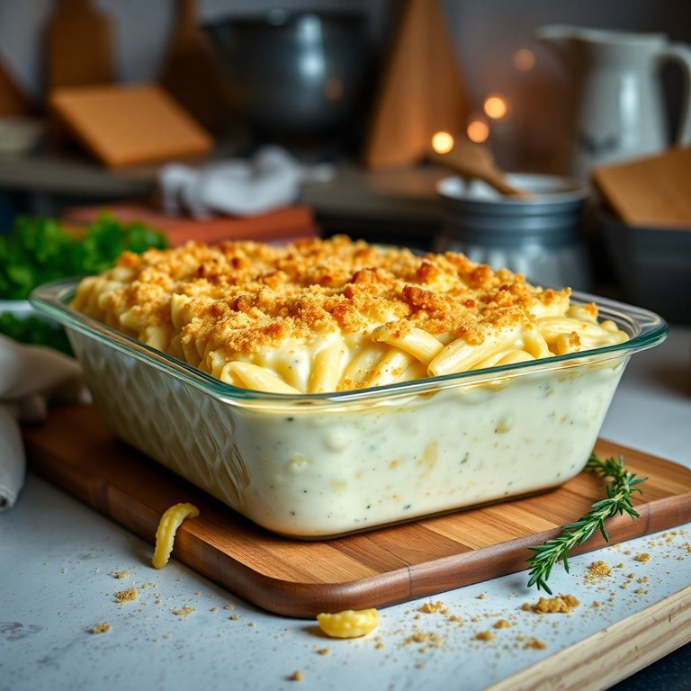 Cheesy Milk Pasta Casserole - Mr. Cook