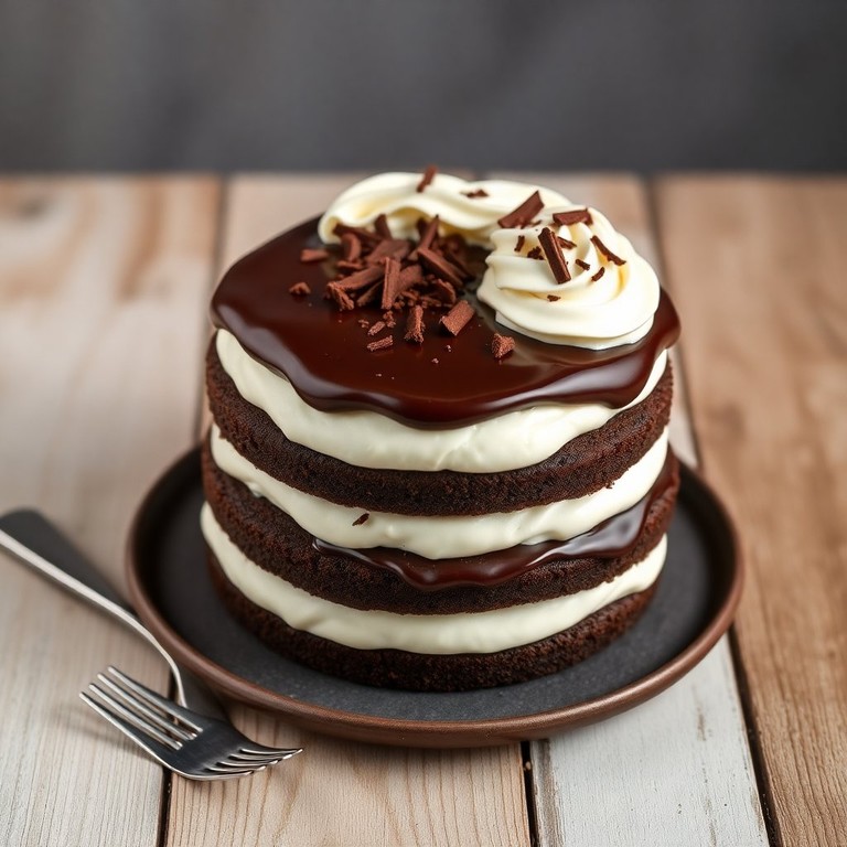 Decadent Chocolate Layer Cake - Mr. Cook