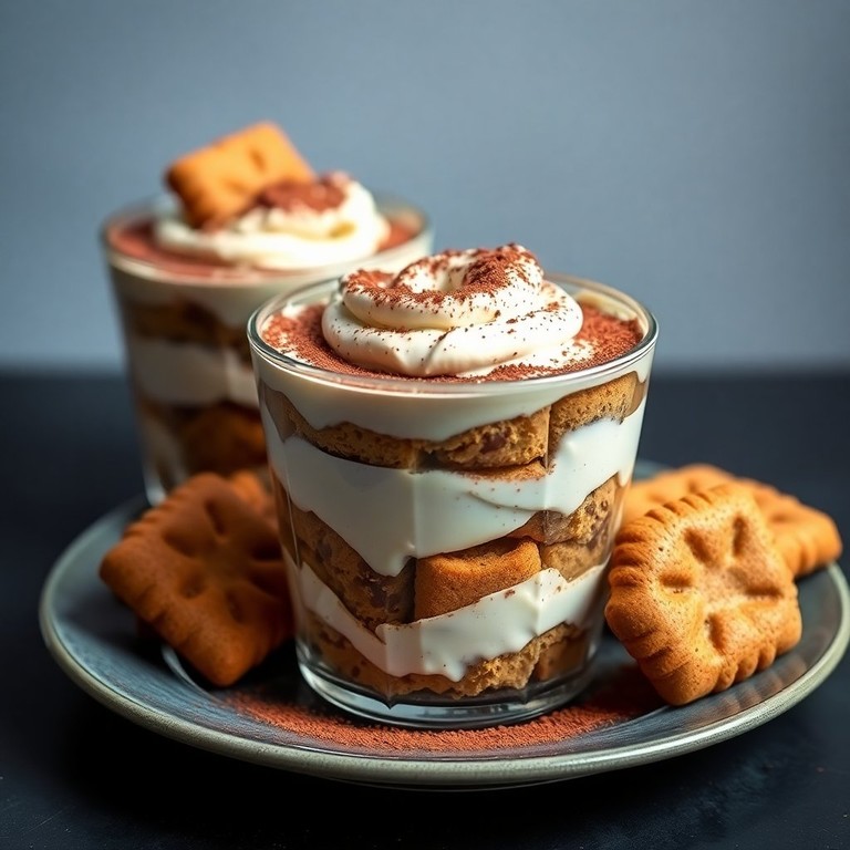 Michelin Star Tiramisu with Biscoff Bliss - Mr. Cook