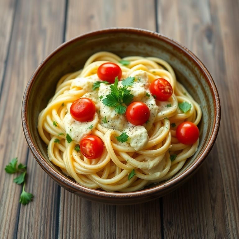 Massa ao Creme de Ricota com Palmito - Mr. Cook