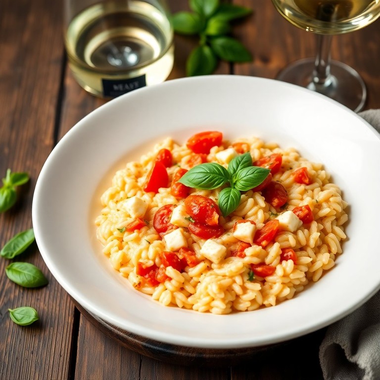 Risoto Cremoso de Tomate e Ricota - Mr. Cook
