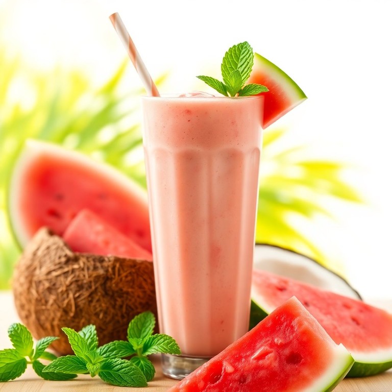 Tropical Watermelon Bliss Shake - Mr. Cook