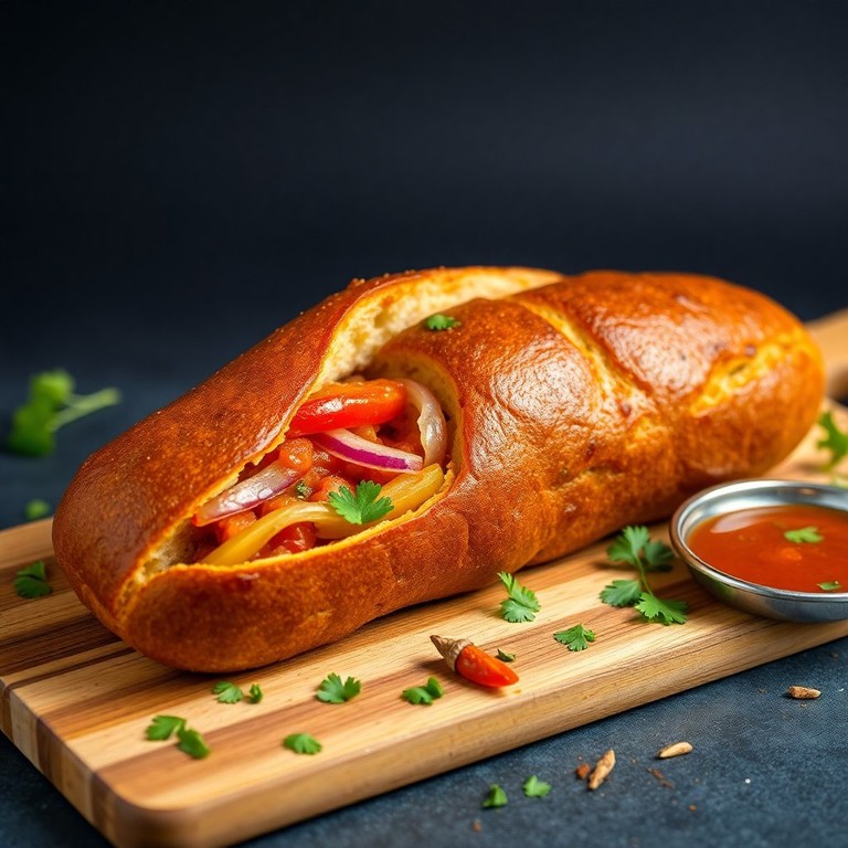 Savory Chutney-Stuffed French Bread - Mr. Cook