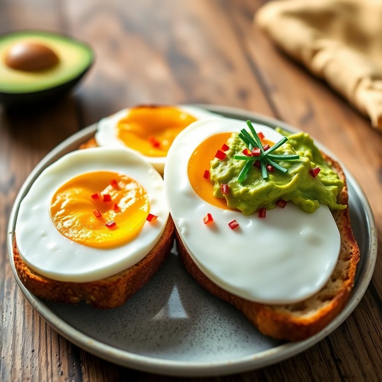 Creamy Egg and Avocado Toast with a Zesty Twist - Mr. Cook