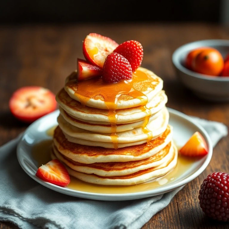 Panquecas de Acerola com Maizena - Mr. Cook