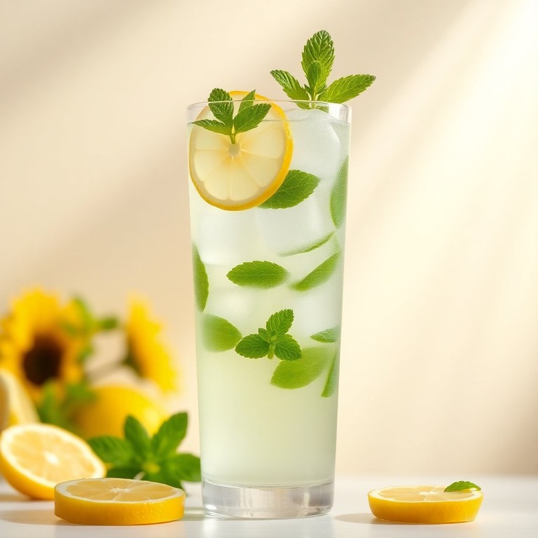 Refreshing Mint Lemonade - Mr. Cook
