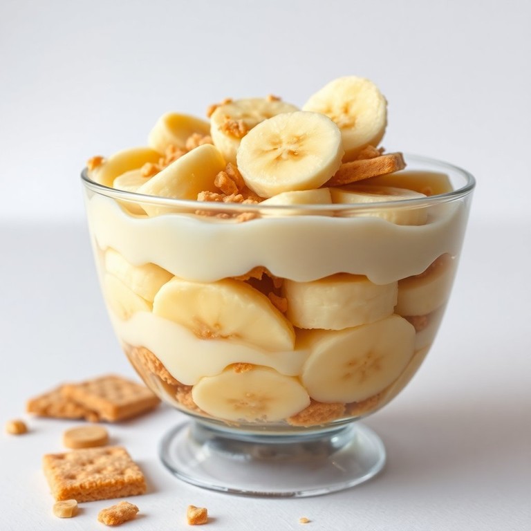 Banana Biscuit Pudding Delight - Mr. Cook