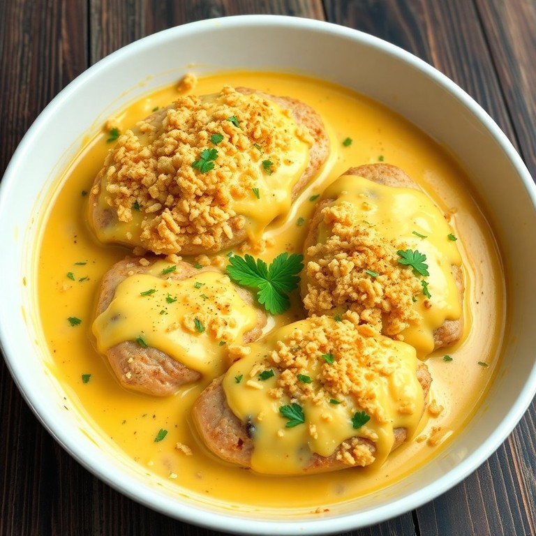 Creamy Cheddar Chicken Bake - Mr. Cook