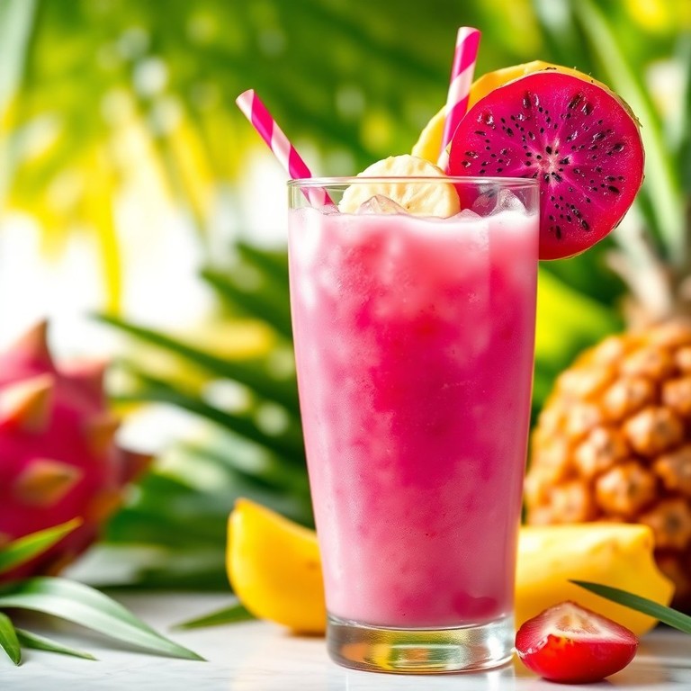 Smoothie Tropical de Pitaia - Mr. Cook