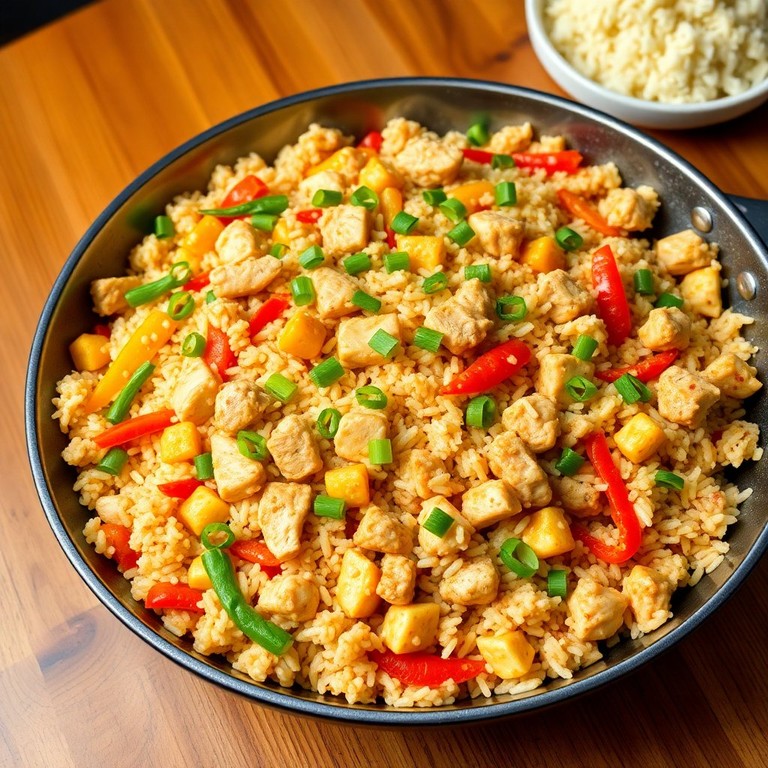 Savory Chicken and Vegetable Fried Rice - Mr. Cook