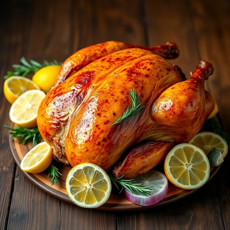 Herb-Infused Roasted Hen - Mr. Cook