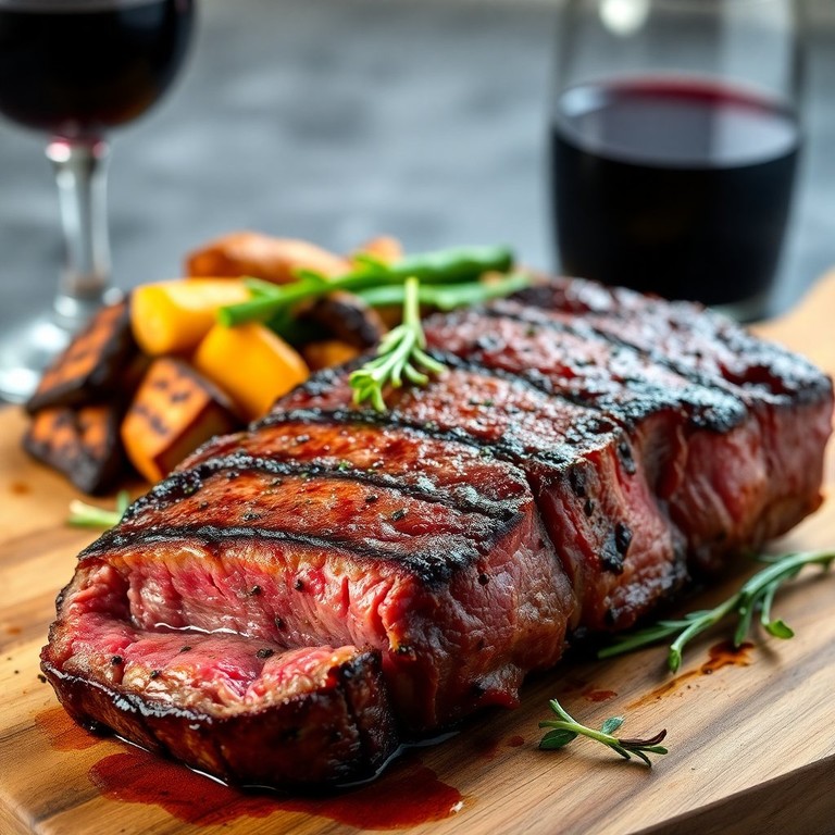 Herb-Infused Reverse Sear New York Steak - Mr. Cook