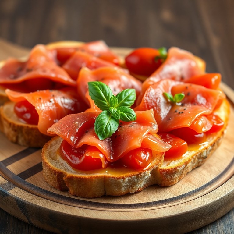 Pan con Tomate con Jamón Ibérico - Mr. Cook