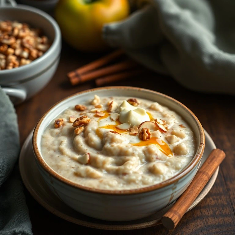 Porridge Crémeux aux Pommes et Cannelle - Mr. Cook