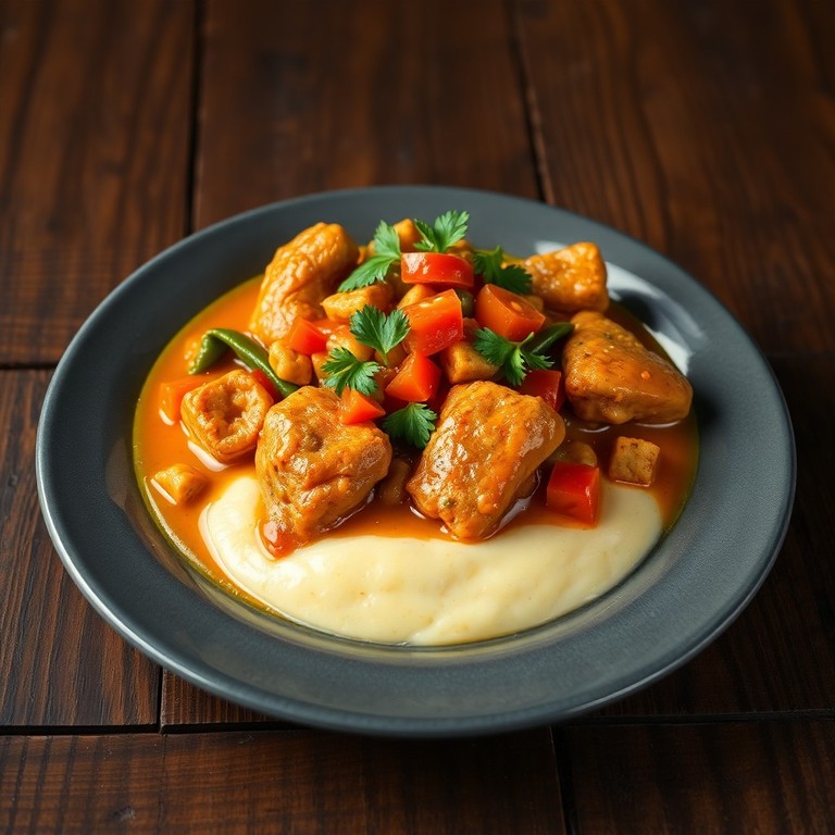 Moamba de Galinha com Folhas de Feijão - Mr. Cook