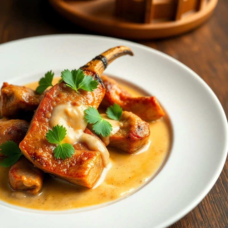Cabrito al Horno con Salsa de Coco - Mr. Cook