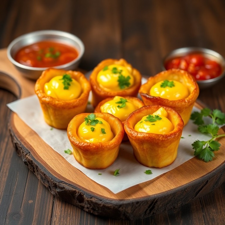 Tostones Rellenos de Queso y Huevo - Mr. Cook