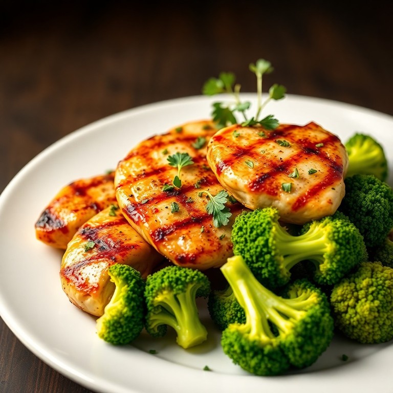 Hähnchen mit Brokkoli und Kräutern - Mr. Cook