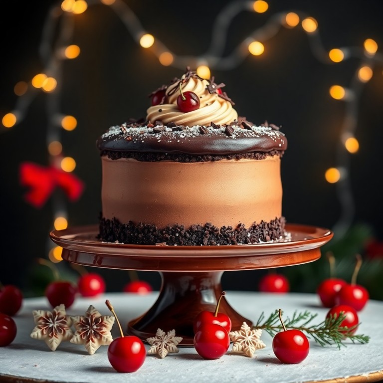 Black Forest Christmas Gâteau - Mr. Cook
