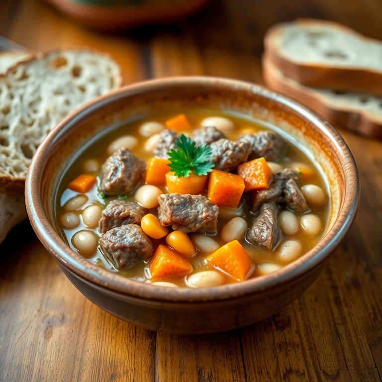 Ragoût de Haricots Blancs au Boeuf et Carottes à la Française - Mr. Cook