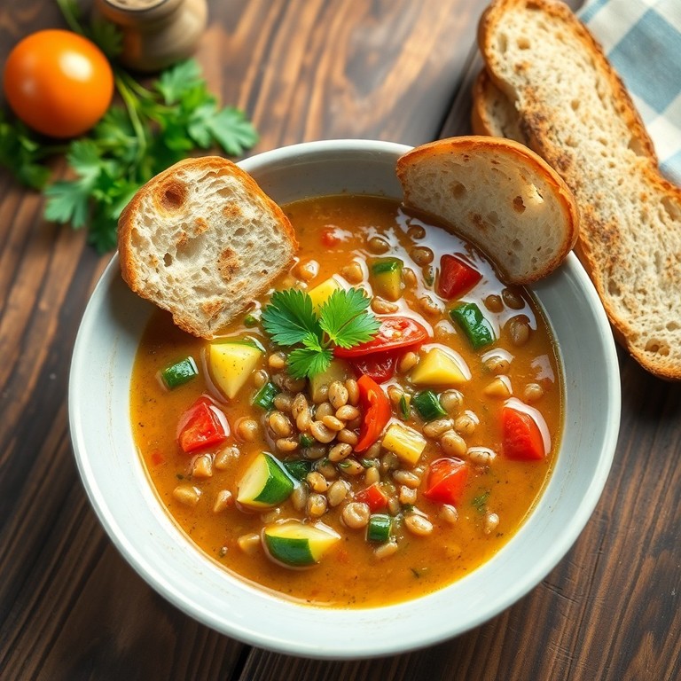 Mediterranean Lentil Vegetable Soup - Mr. Cook