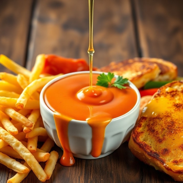 Honey Hot Buffalo Dipping Sauce - Mr. Cook