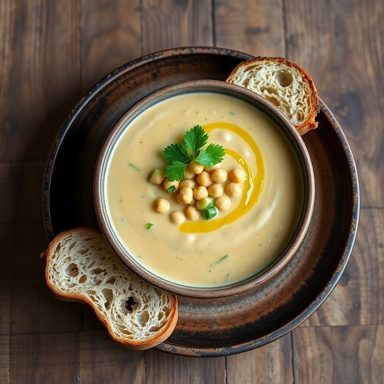 Sopa Cremosa de Grão com Curgete e Chuchu - Mr. Cook