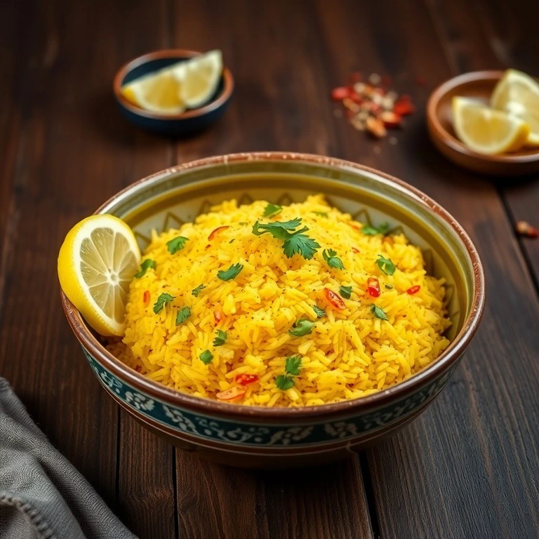 Lemon Poha with a Spicy Kick - Mr. Cook