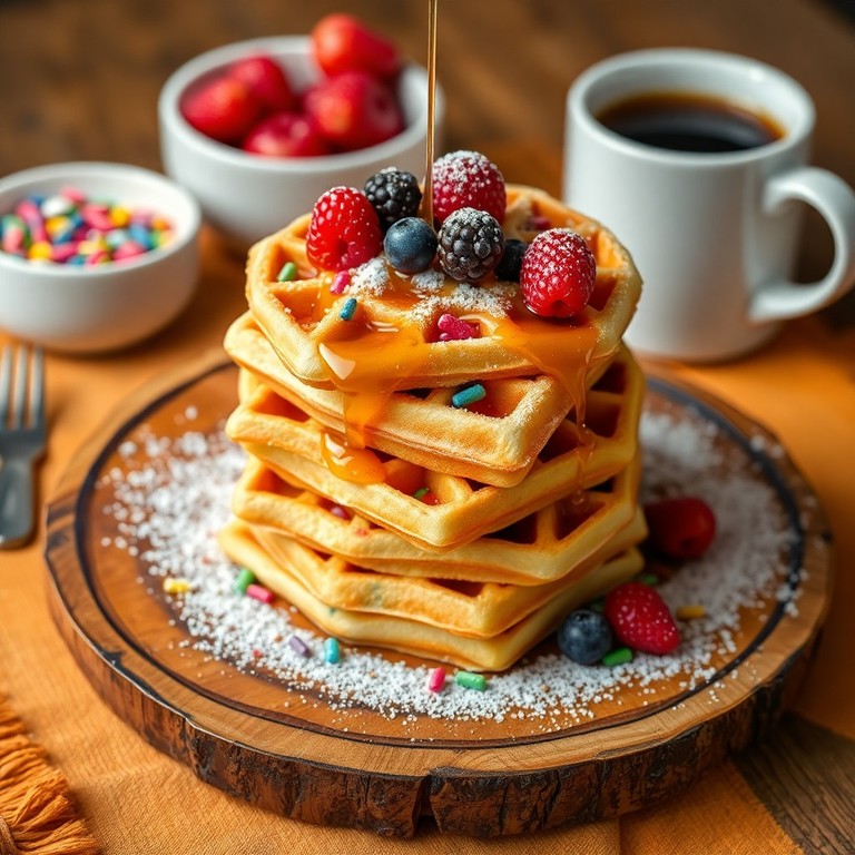 Waffles de Confete - Mr. Cook