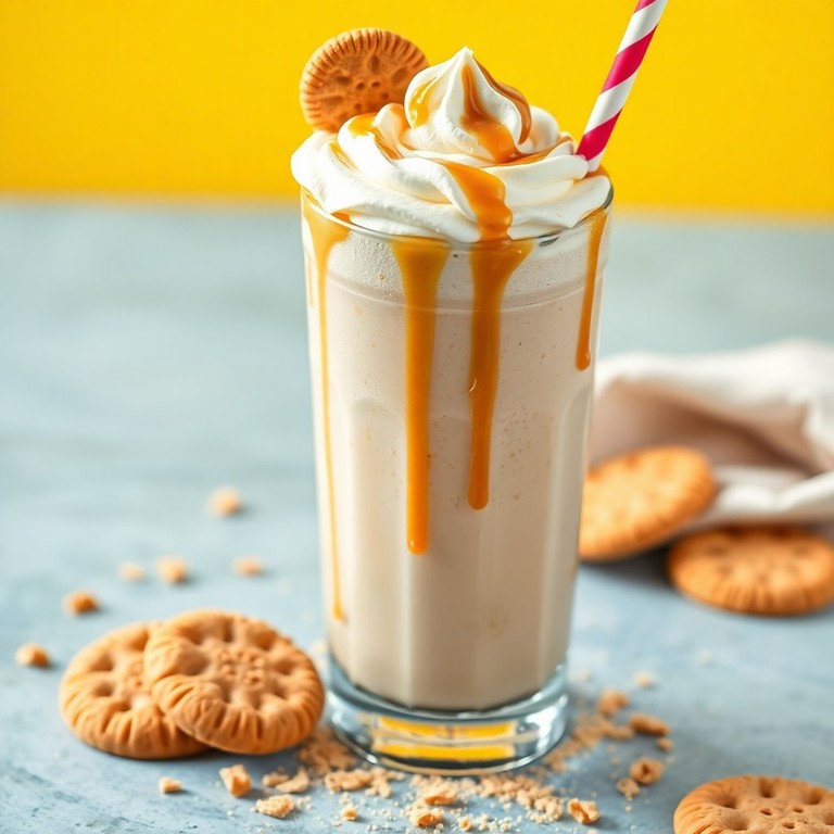 Batido Cremoso de Galletas de Vainilla y Dulce de Leche - Mr. Cook