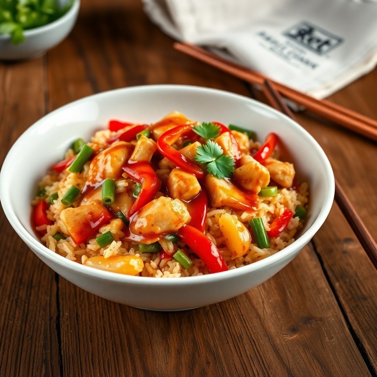 Riz Sauté au Poulet façon Thaï - Mr. Cook