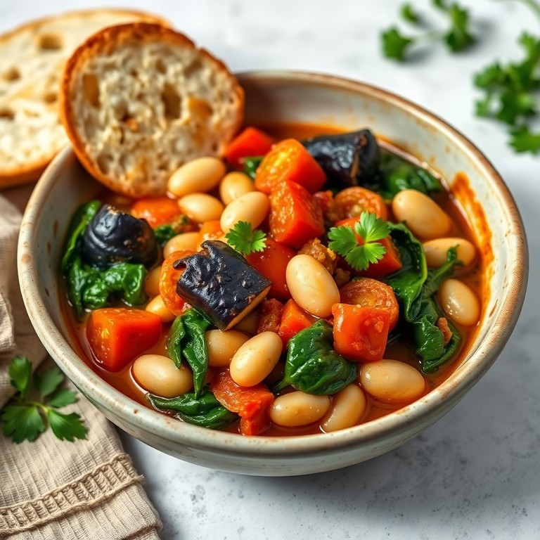 Calulu Vegetariano com Feijão Manteiga e Beringela Defumada - Mr. Cook