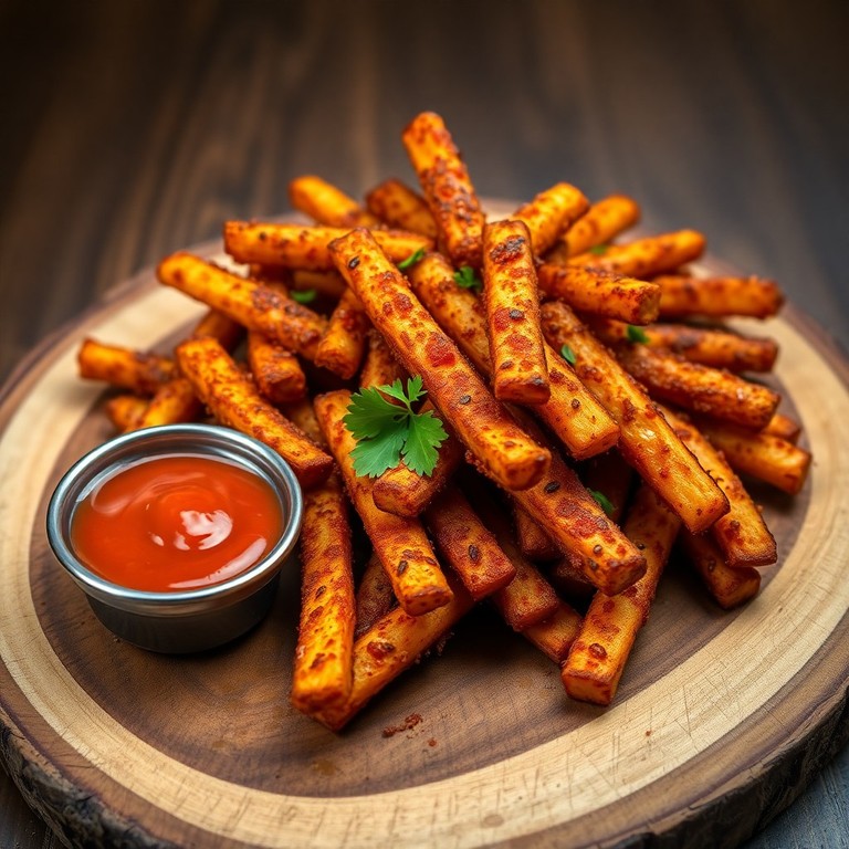 Frites Cajun au Four - Mr. Cook