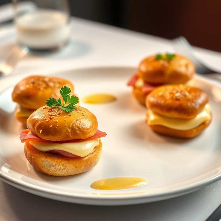 Mini Croque-Monsieur Revisité à la Béchamel - Mr. Cook