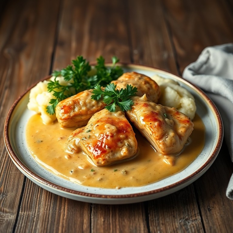 Курица «Дымный аромат» в сметанном соусе - Mr. Cook