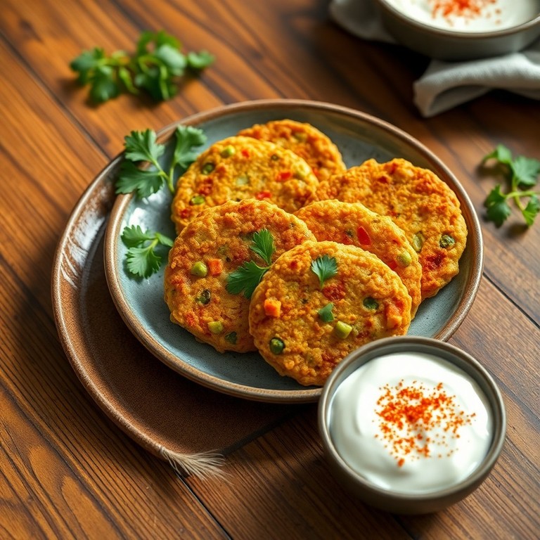 Crispy Vegetable Rice Patties - Mr. Cook