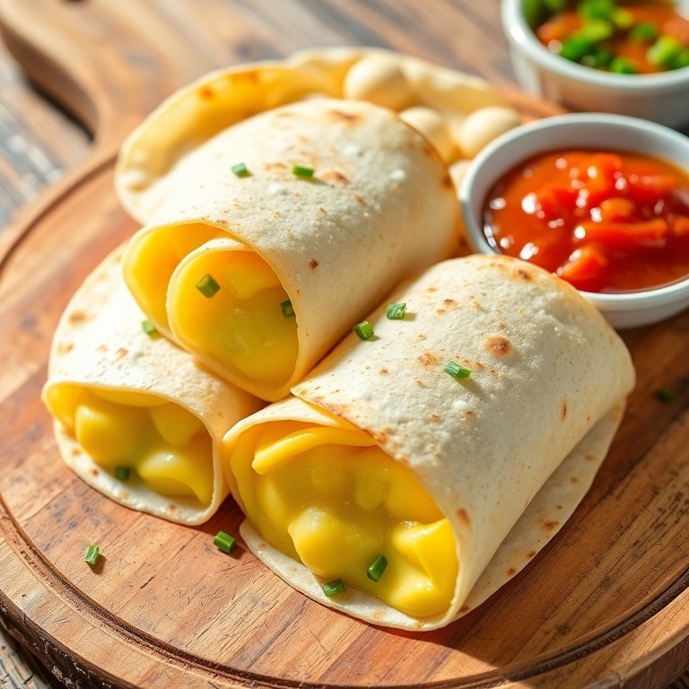 Creamy Egg Curd Wraps - Mr. Cook