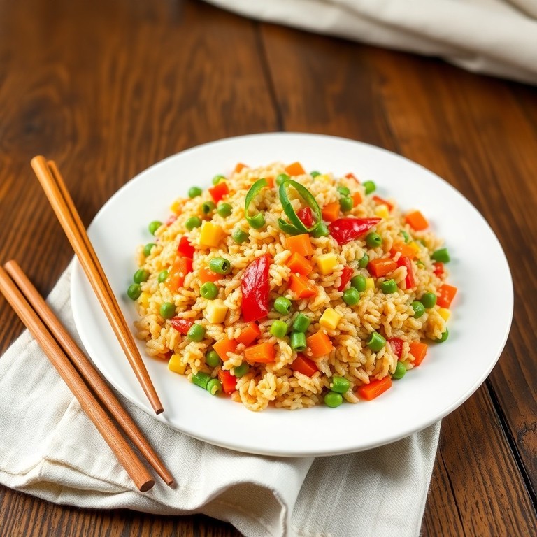 Classic Vegetable Fried Rice - Mr. Cook