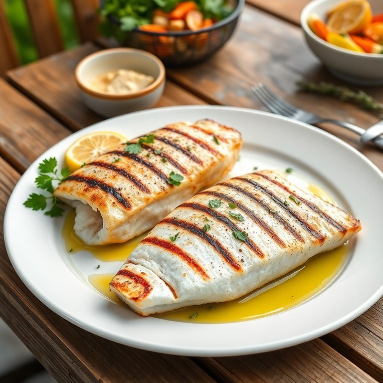 Filet d'espadon citronné aux herbes fraîches - Mr. Cook